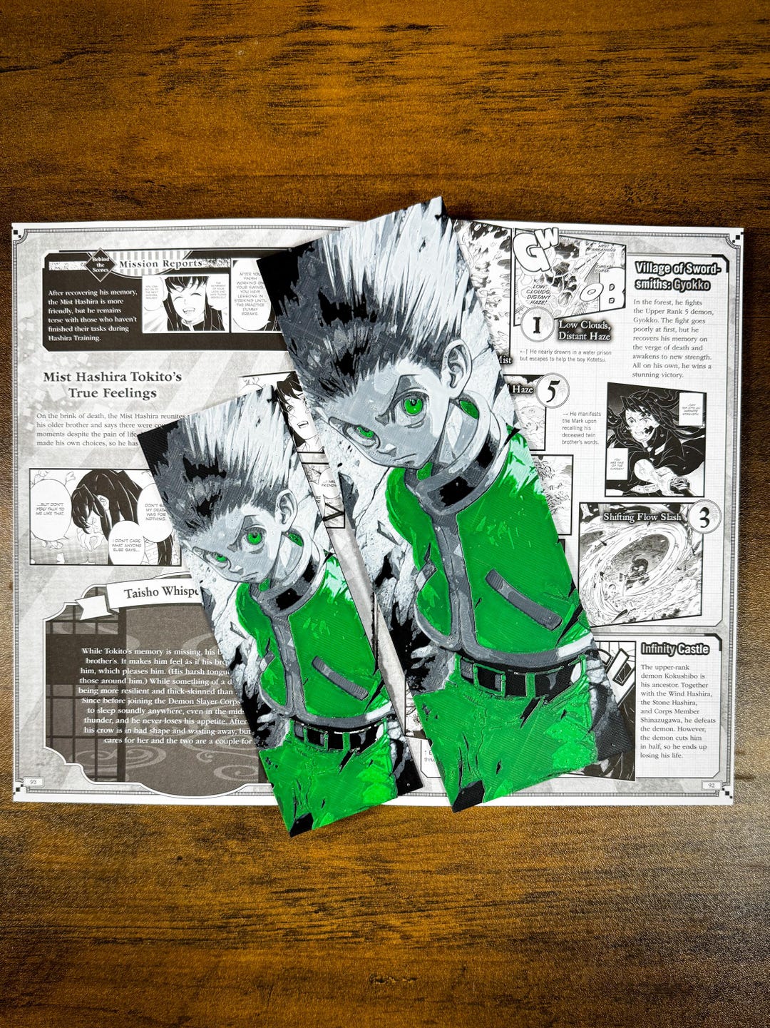 Gon Freecss Bookmark | Hunter X Hunter Bookmark | 3D Printed Anime Page ...