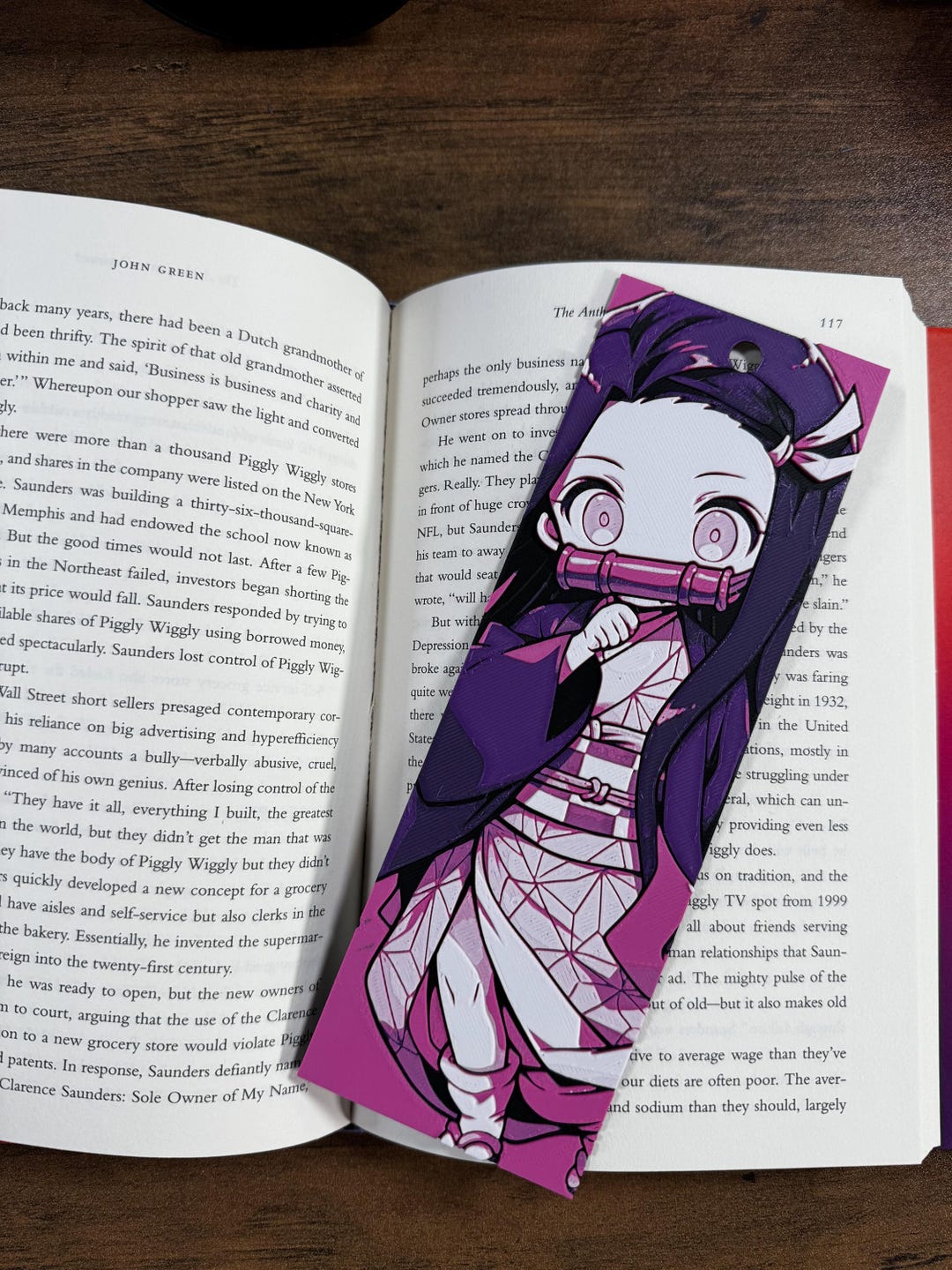 Nezuko Inspired Demon Slayer Book Mark Custom 3D Printed - Etsy