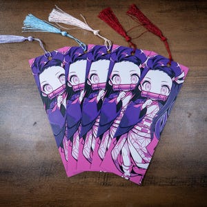 Nezuko Inspired Demon Slayer Book Mark Custom 3D Printed - Etsy