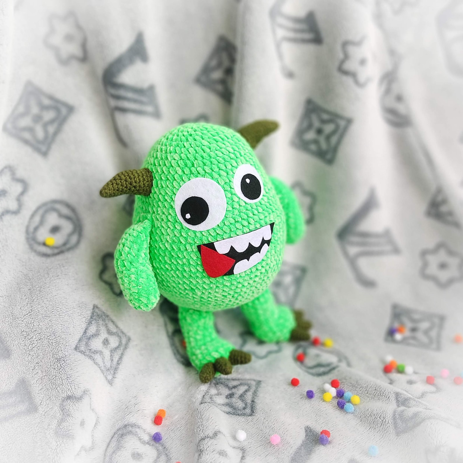 Little Monster Stan Baby Bum Monster Little Baby Toys - Etsy