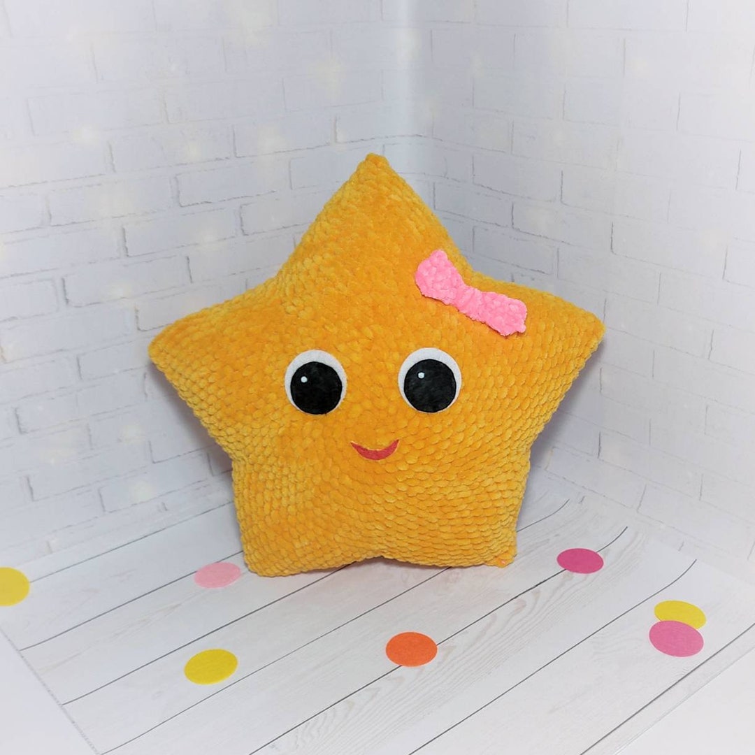 Twinkle Star, LBB Star, Crocheted Star, Little Baby Bum Star, Stuffed ...