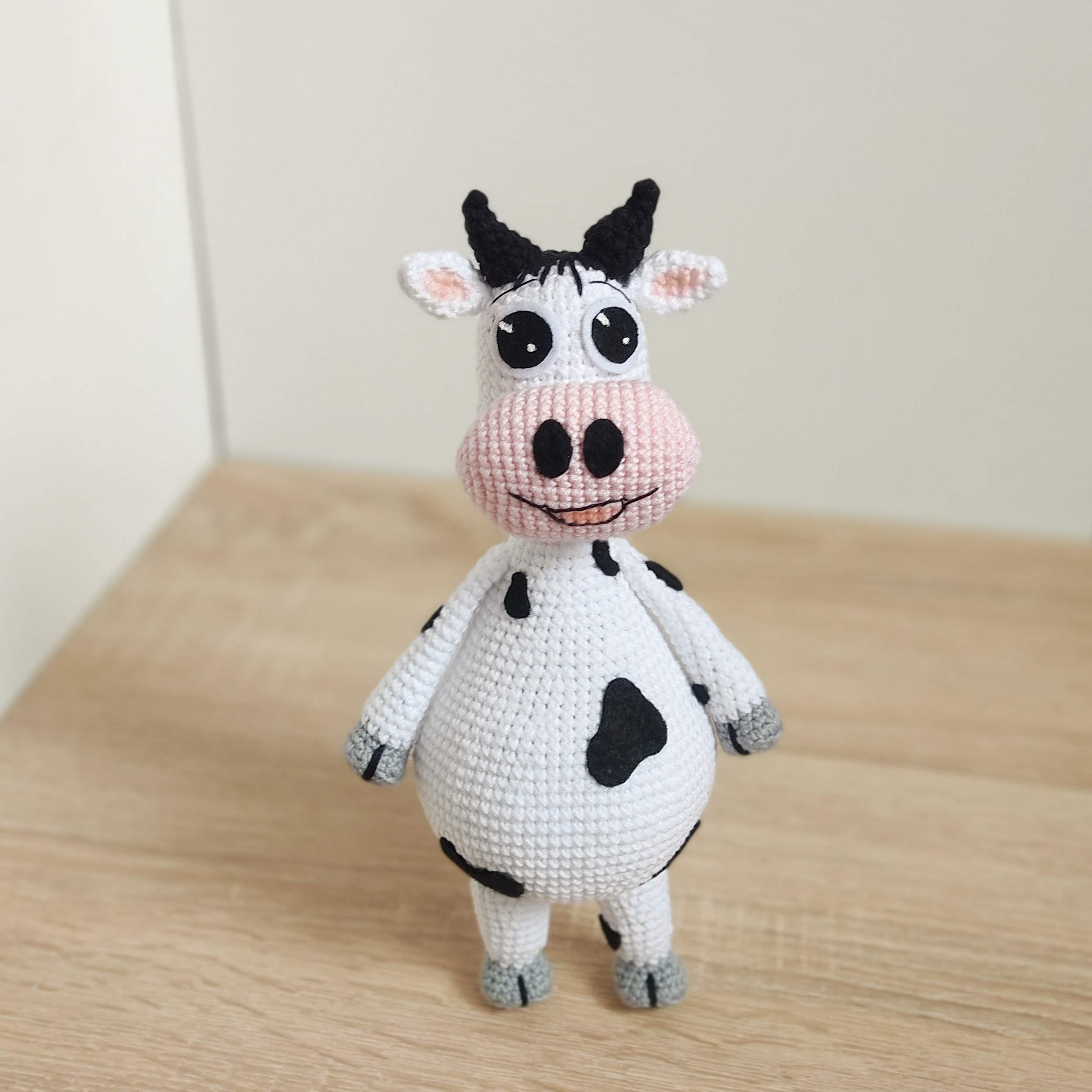 Crocheted Cow Cow Daisy Little Baby Cow LBB Daisy - Etsy