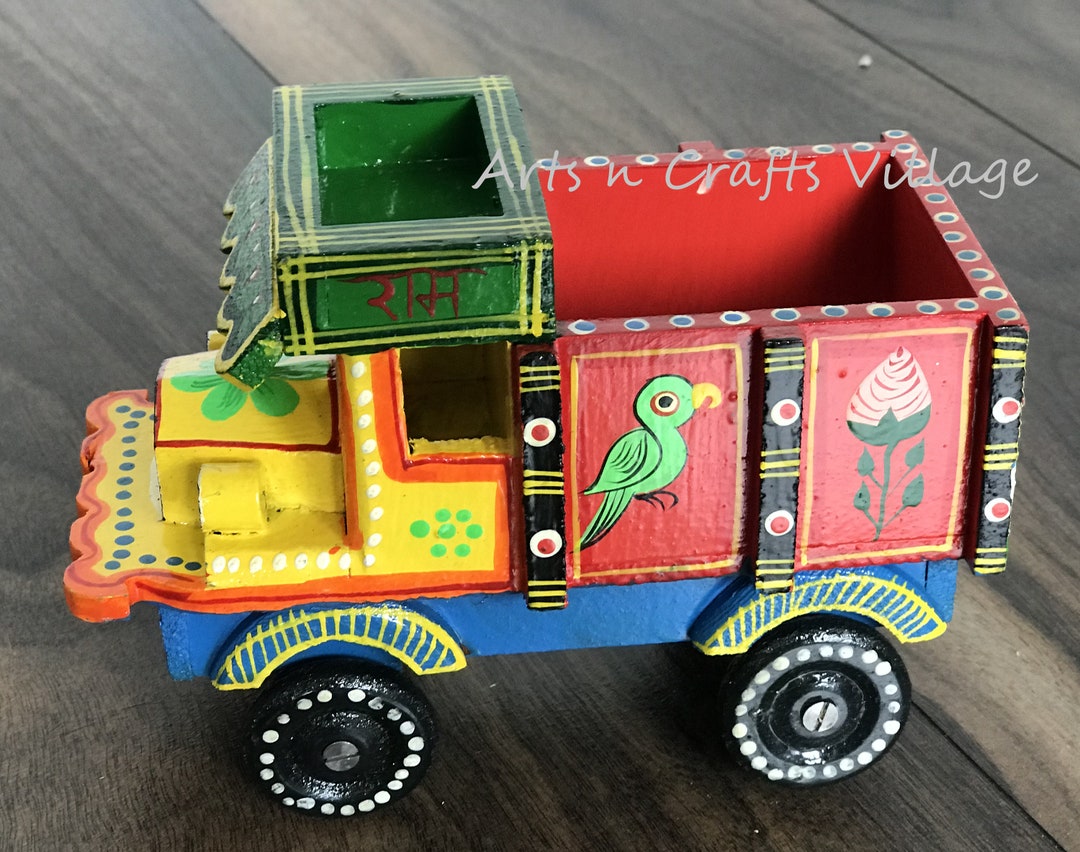 Artncraftsvillage - Indian Handmade Lorry / Truck Showpiece ...