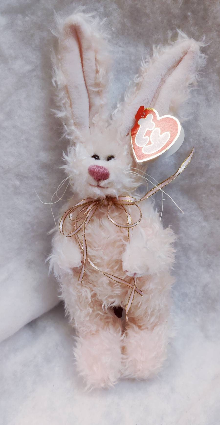 1993 Ty the Attic Treasures Collection Blush Bunny Rabbit - Etsy