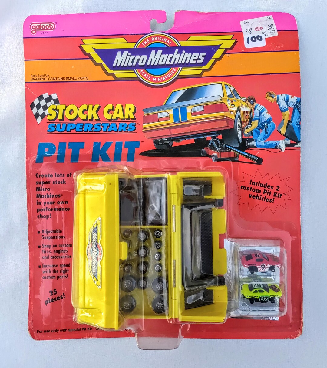 Vintage Micro Machines Stockcar Pit Kit - Etsy