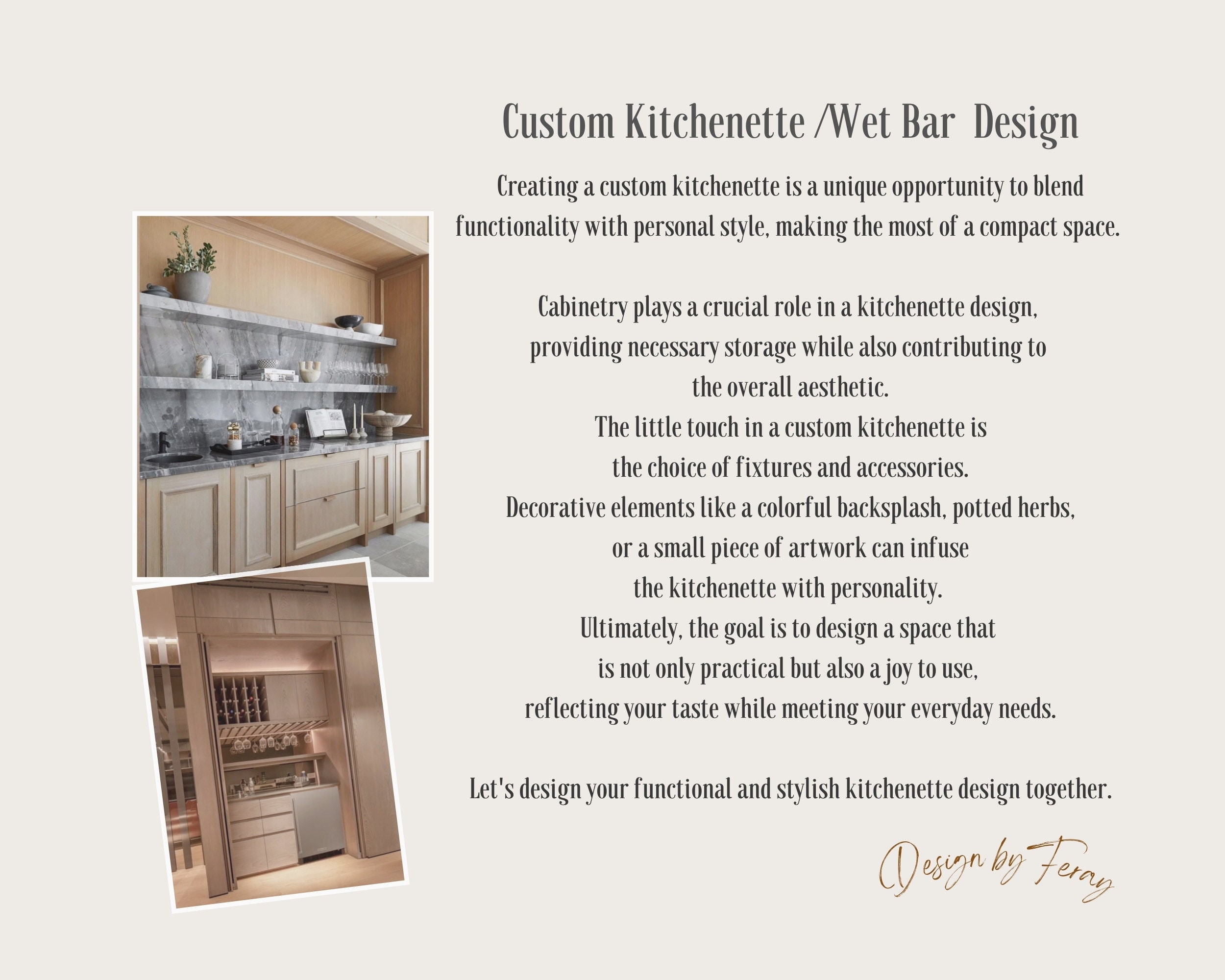 Custom Kitchenette Design Wet Bar Game Room Kitchenette Guest House - Etsy