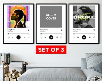 Music Poster Set - Etsy