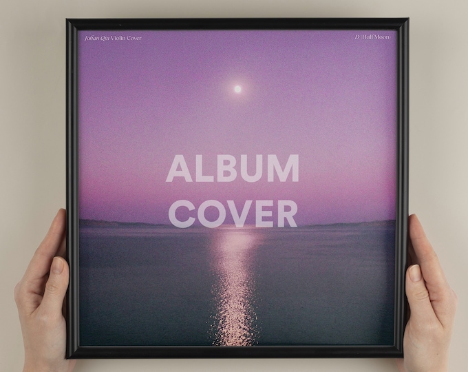 Custom Album Cover Poster Canvas Custom Wall Art Personalized Music App ...