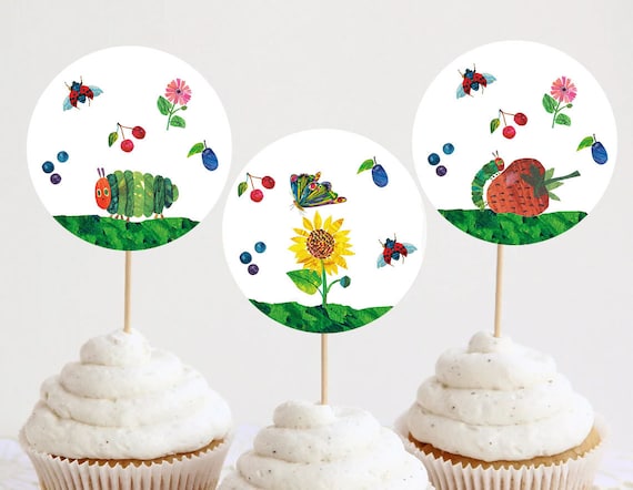 Hungry Caterpillar Happy Birthday Banner - Themed Party Decor Very ...