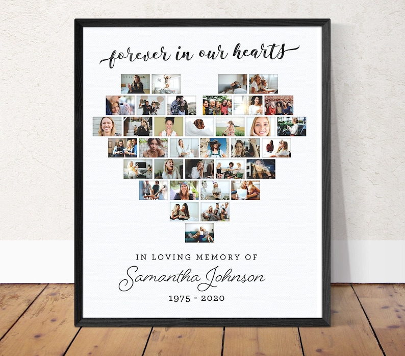 In Loving Memory Sign for Funeral Printable Celebration of | Etsy