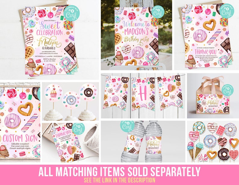 Printable Banner Letters A to Z Birthday Party Decoration Pink - Etsy