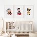Cute Baby Superhero Nursery Wall Art Prints Boy Room Decor Poster Set ...