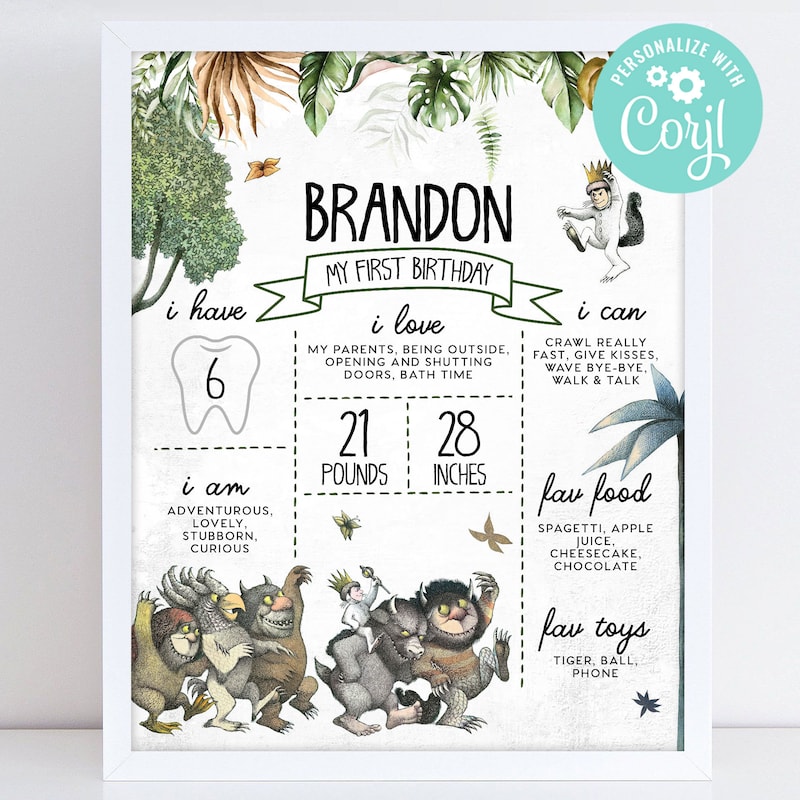 Wild Things - Etsy