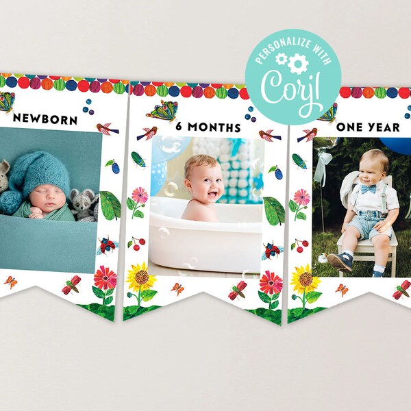 Hungry Caterpillar Banner - Etsy