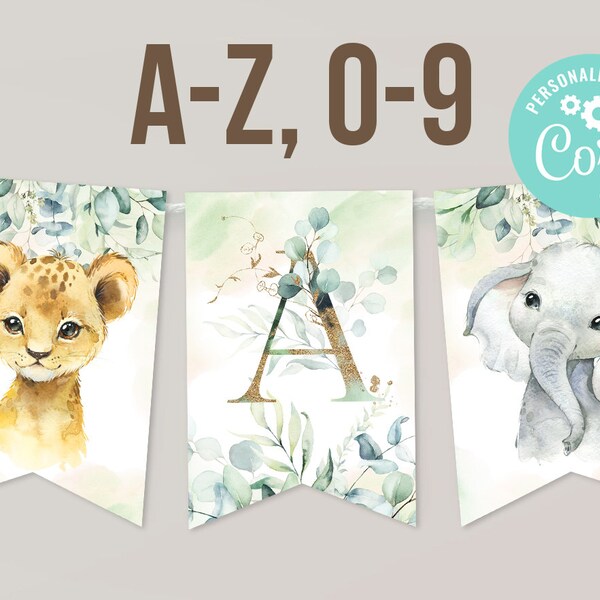 Safari Banner - Etsy