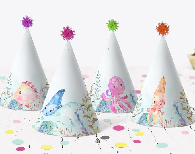 Under the Sea Ocean Beach Theme Headbands Birthday Party Favors ...