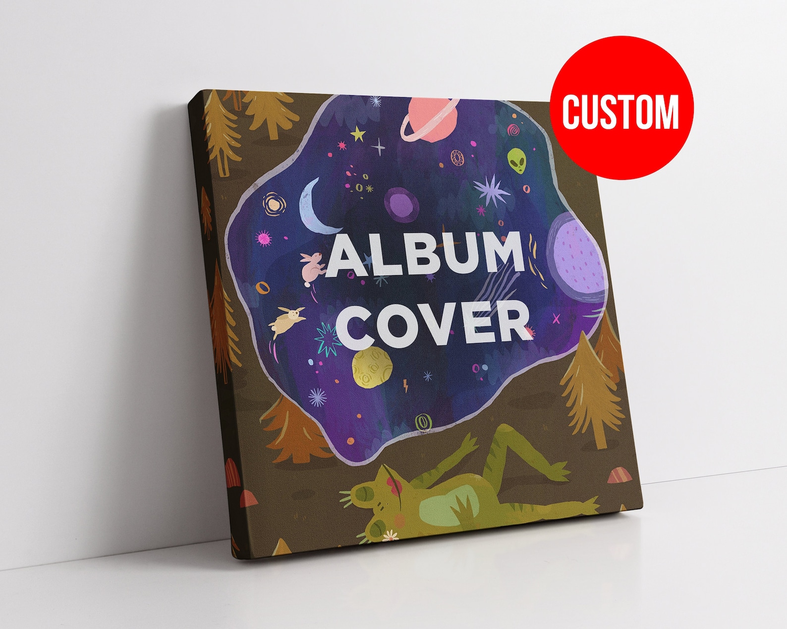 Custom Album Cover Posters Canvas Custom Wall Art Personalized - Etsy