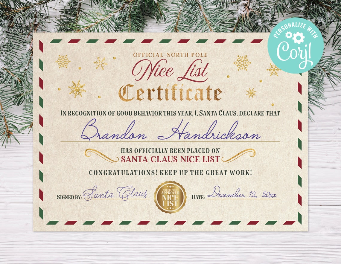 Santa Letter Kit From the Desk of Santa for Brother and - Etsy