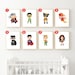 Cute Baby Superhero Nursery Wall Art Prints Boy Room Decor Poster Set ...