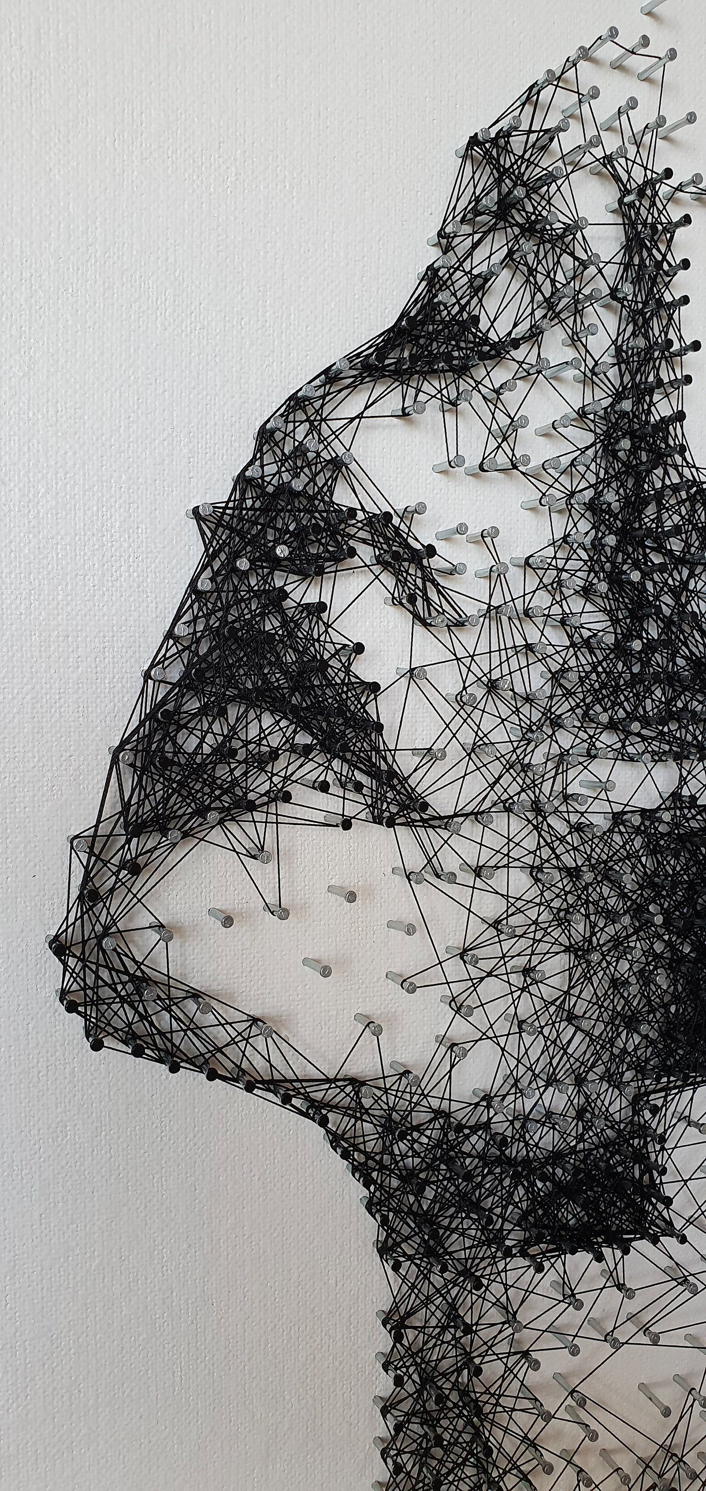 Abstract Woman String Art Lady Gift Holiday Room Decor - Etsy