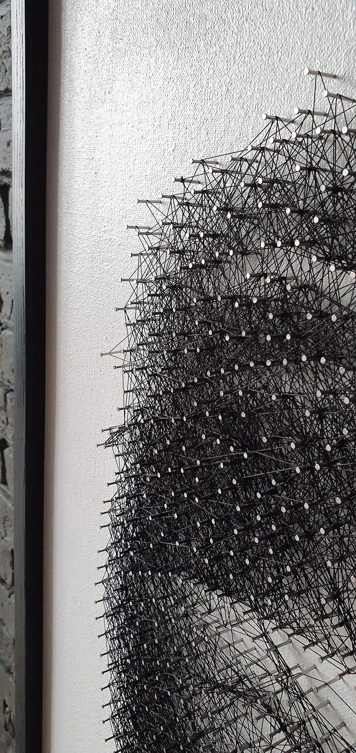 Woman Abstract, String Art Portrait Lady, Artwork Gift Room Decor ...