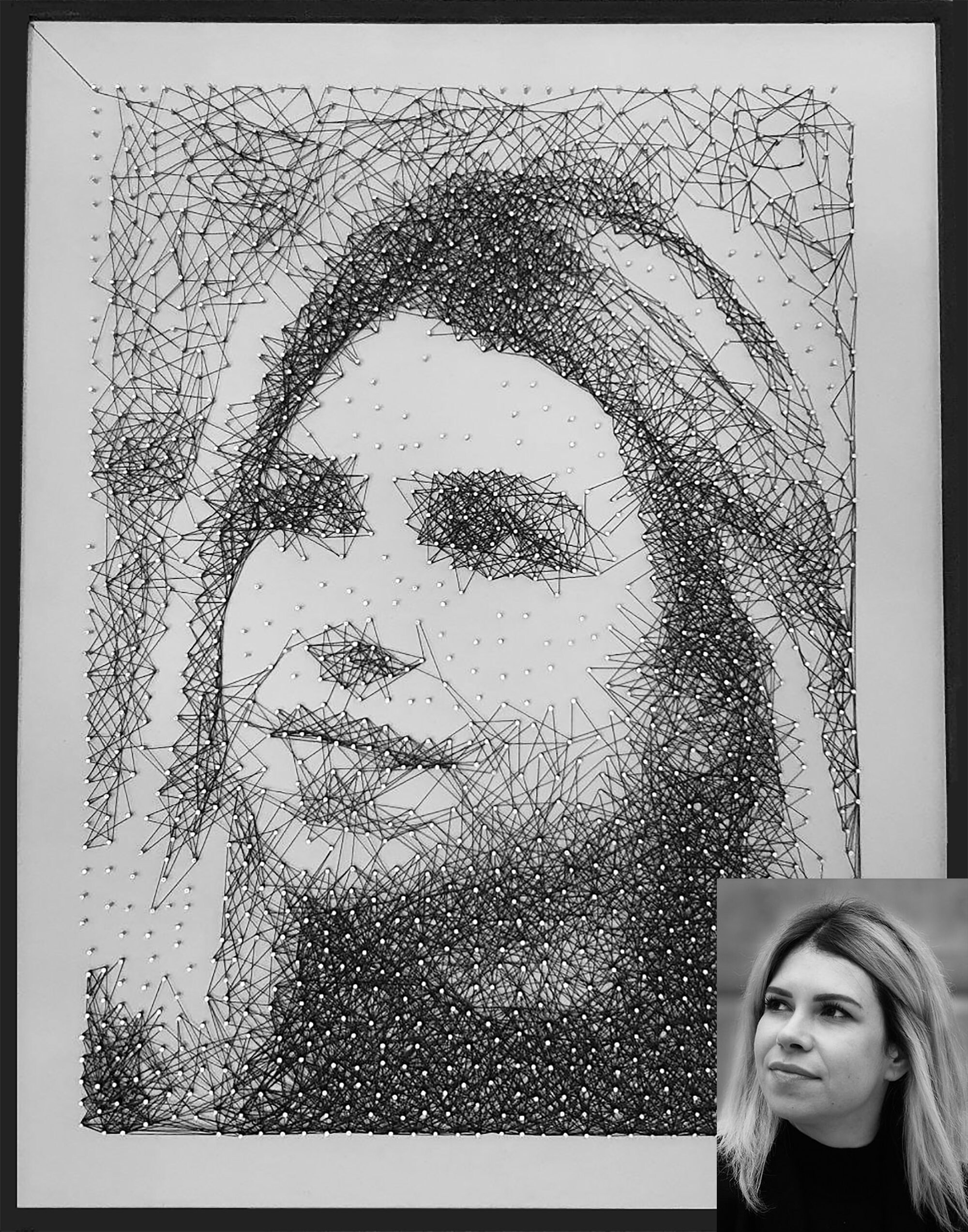 Personalized String Art Portrait, Made to Order, Family Couple Gift - Etsy