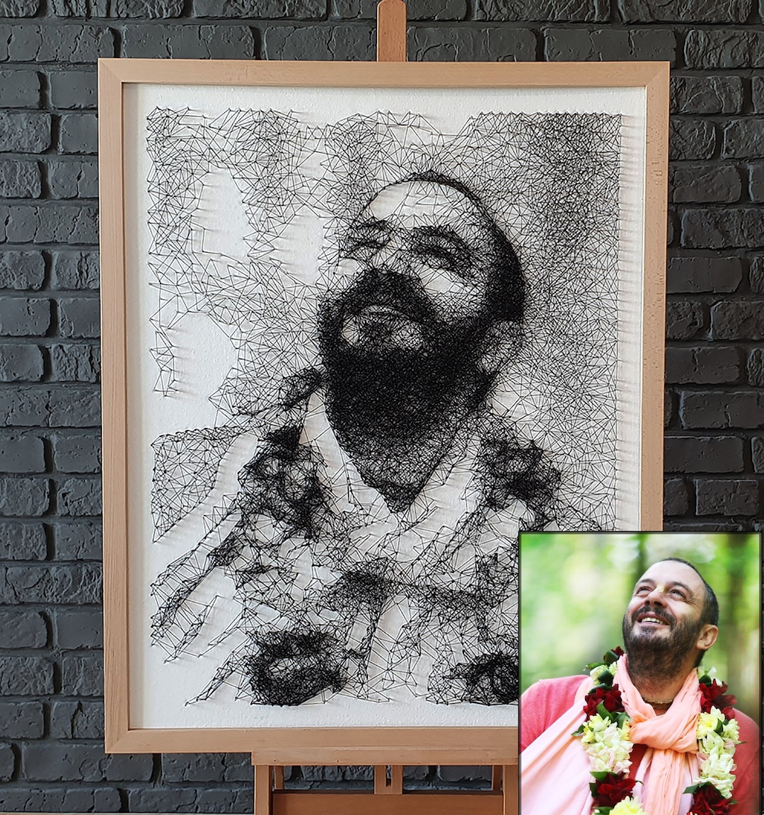 Personalized String Art Portrait, Made to Order, Family Couple Gift - Etsy