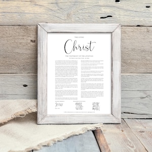 The Living Christ Digital Download | Testimony of the Apostles | LDS ...