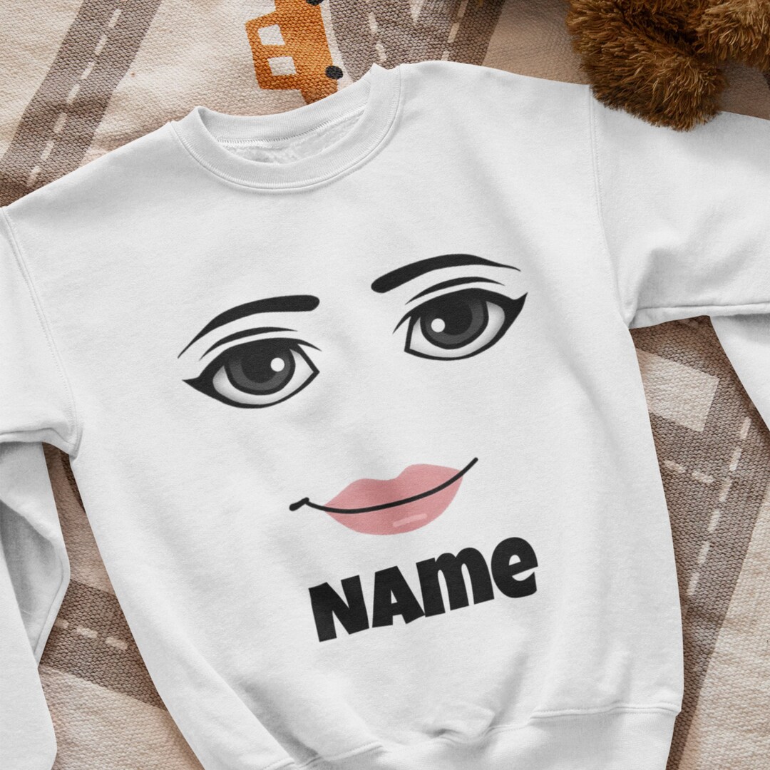 Personalized Roblox Woman Face Premium Quality Beautiful Etsy