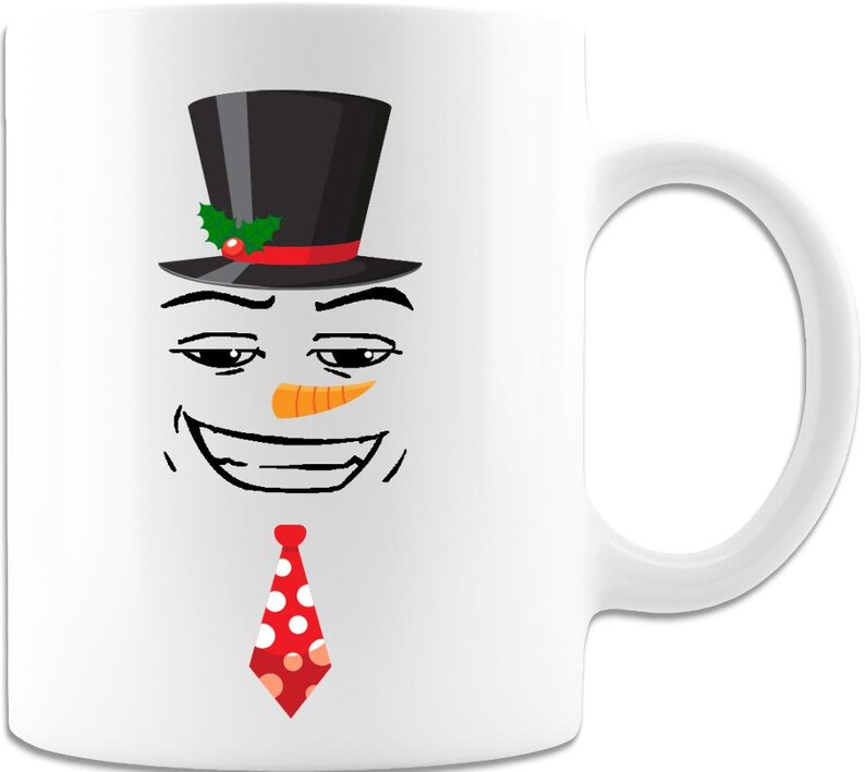 Snowman Pal Face Roblox Faces Mug Cool Gamer Christmas - Etsy