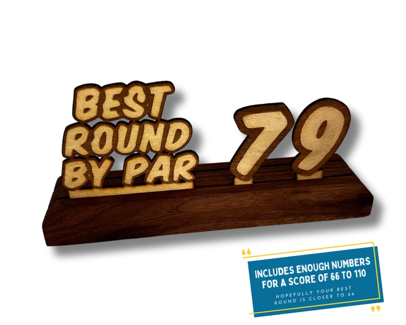 Golf Scorecard and Score Display – Display Scores From 66 to 110 - Etsy
