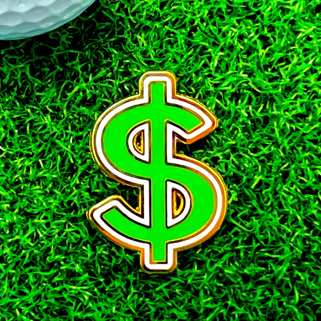 Cash Money Golf Ball Marker Golf Gift Funny Golf Marker - Etsy