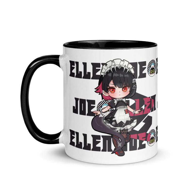 Ellen Joe ZZZ Fanart Mug With Black Color Inside, 11oz & 15oz - Etsy