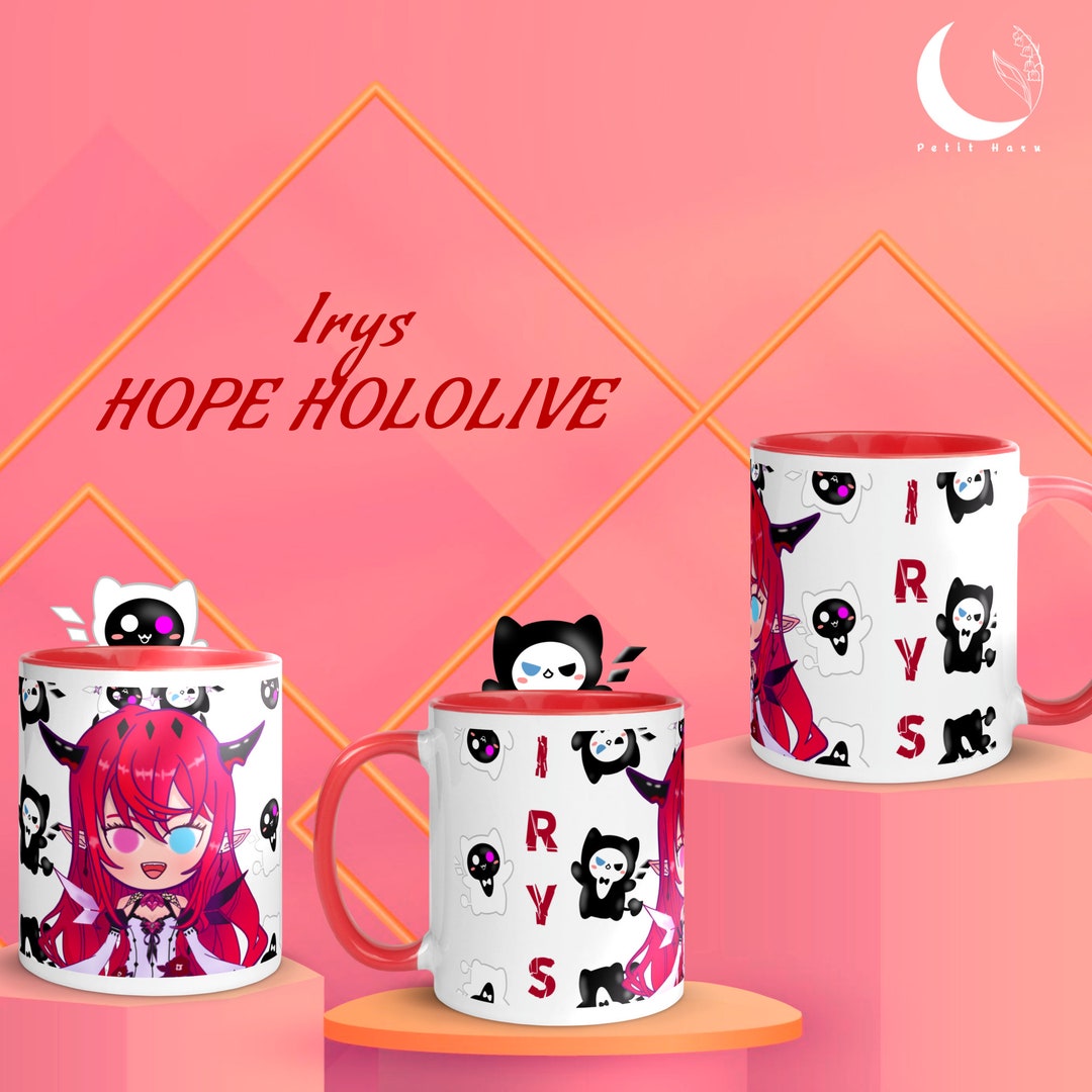 Irys Hope Hololive EN Two-tone Coffee Mugs, 11oz & 15oz | Vtuber Merch ...