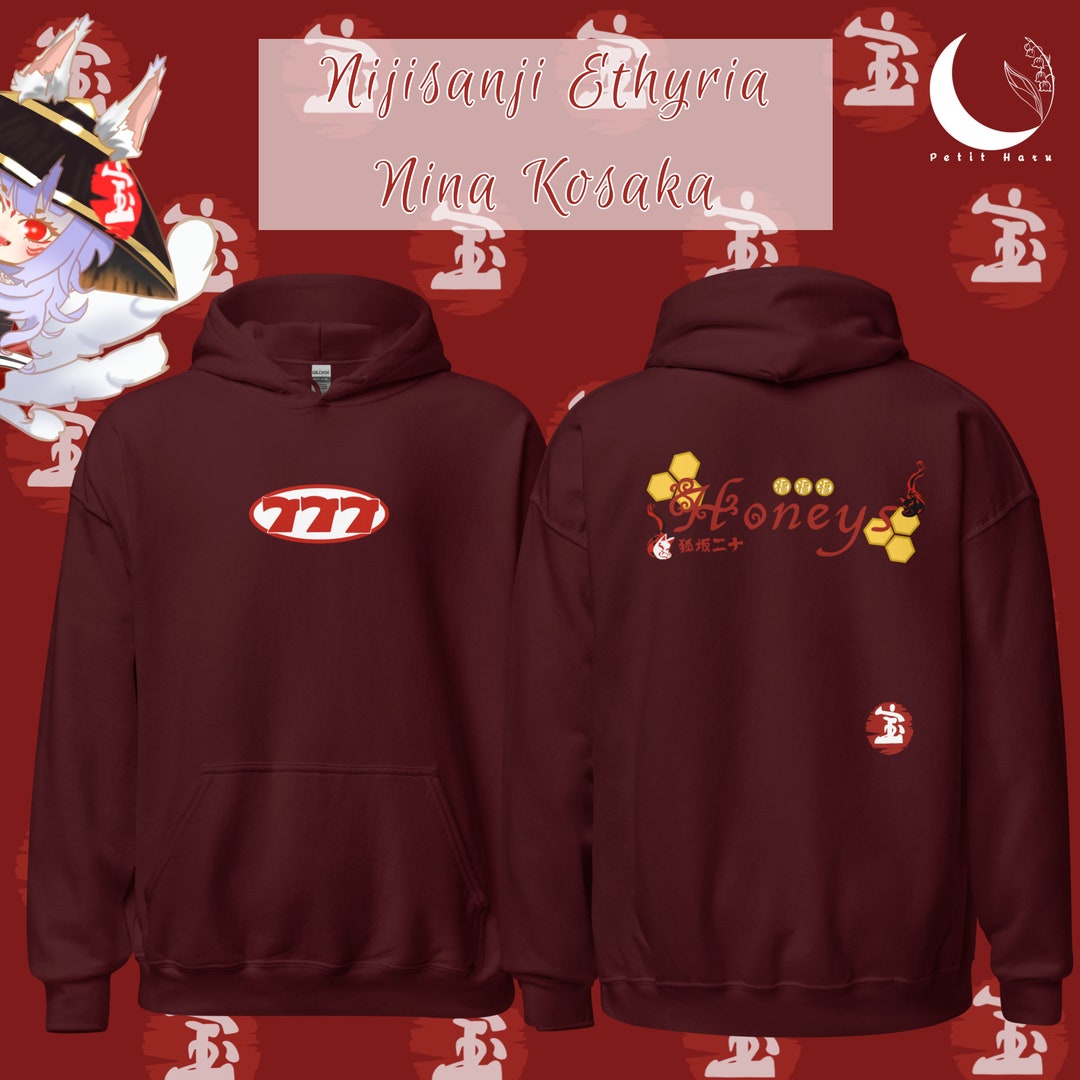 Nina Kosaka Nijisanji Ethyria EN Honeys Fan Base Unisex Hoodie | Vtuber ...