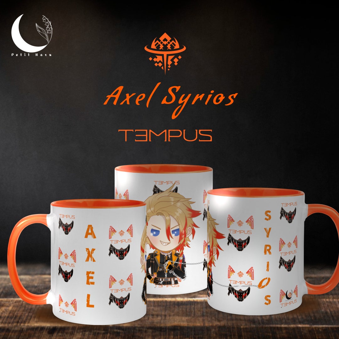 Axel Syrios Tempus Holostars EN Mug With Black Accent Color - Etsy