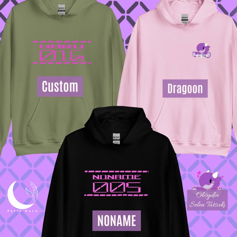Selen Tatsuki Nijisanji EN Obsydia Unisex Hoodie Vtuber - Etsy