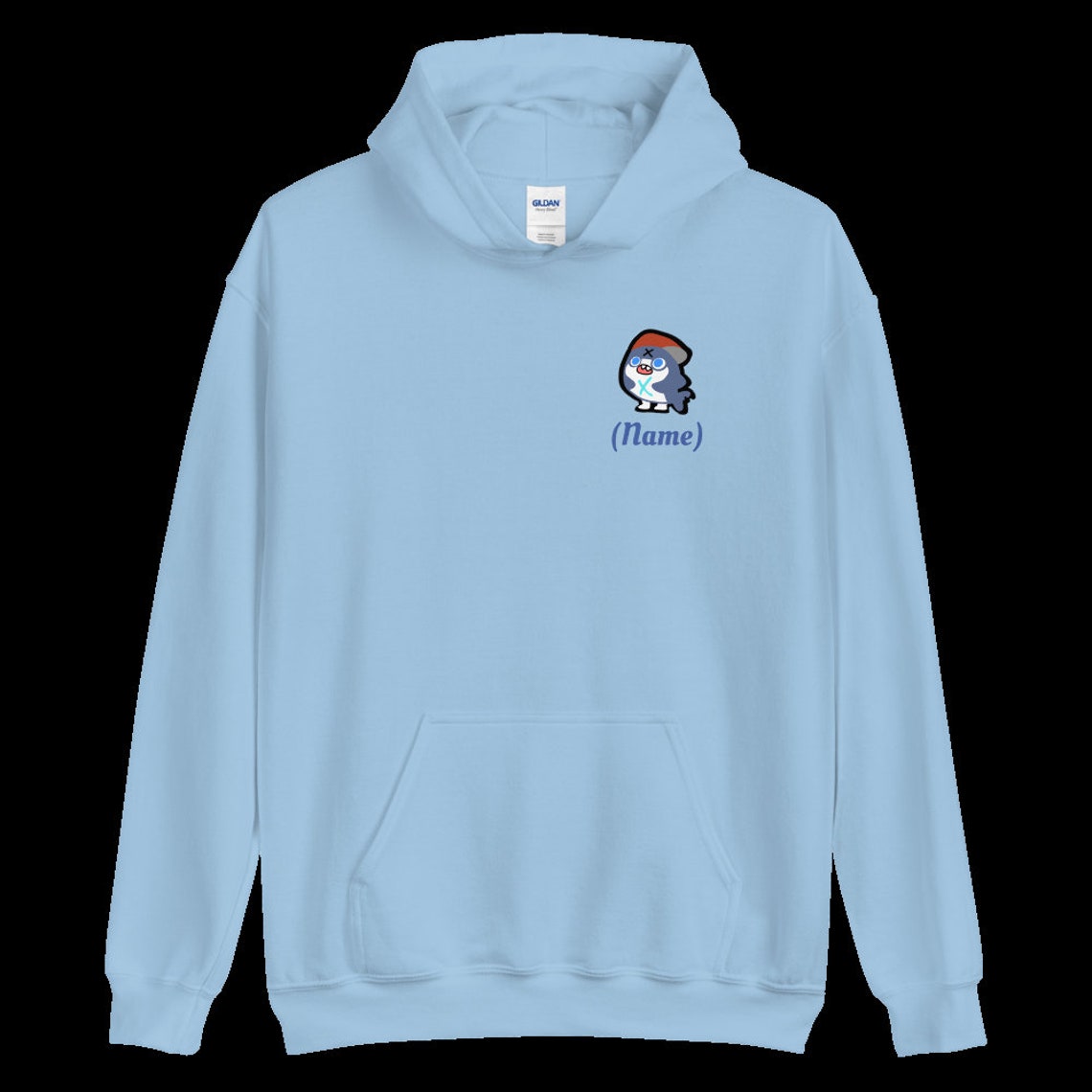 Hololive Gawr Gura Chumbuds Fan Made Unisex Hoodie - Etsy Singapore