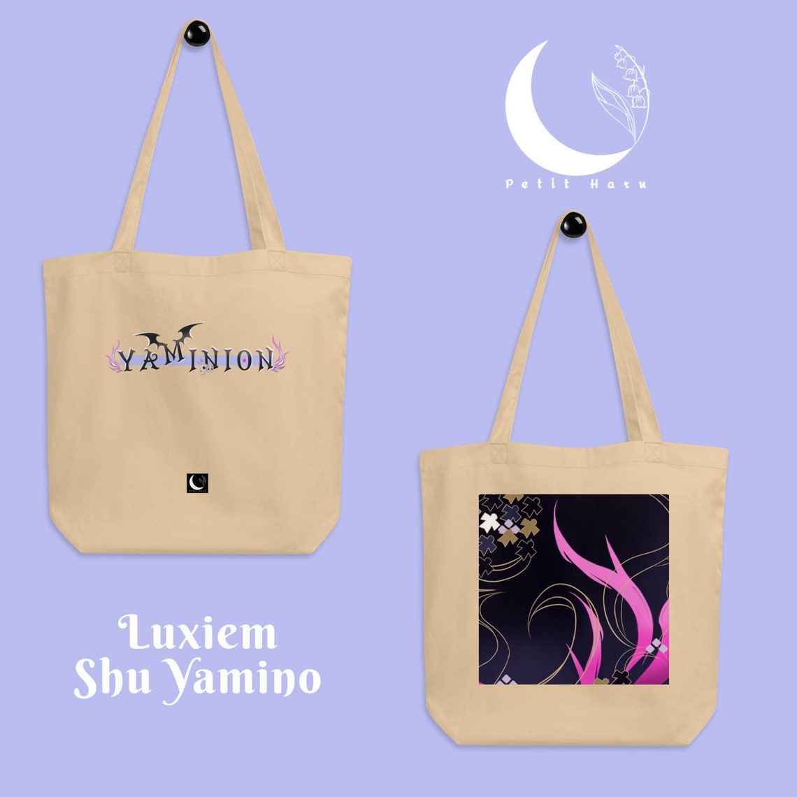 Shu Yamino Merch Nijisanji Luxiem Yaminion Eco Tote Bag - Etsy