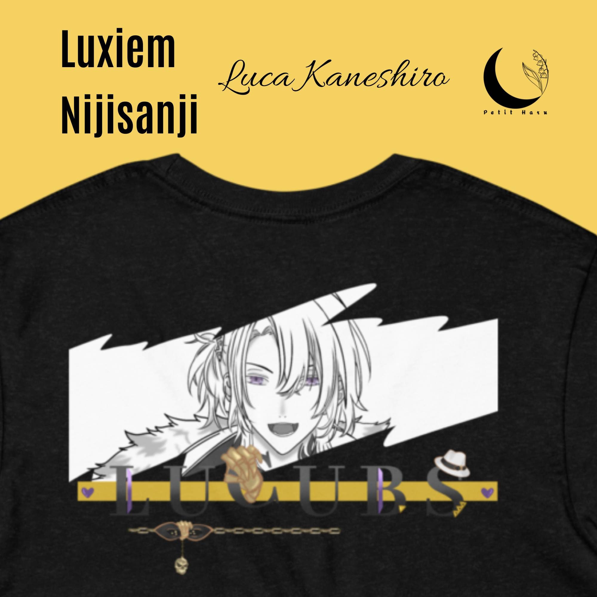 Luca Kaneshiro Nijisanji Luxiem Lucubs Unisex T-shirt Vtuber, Otome ...