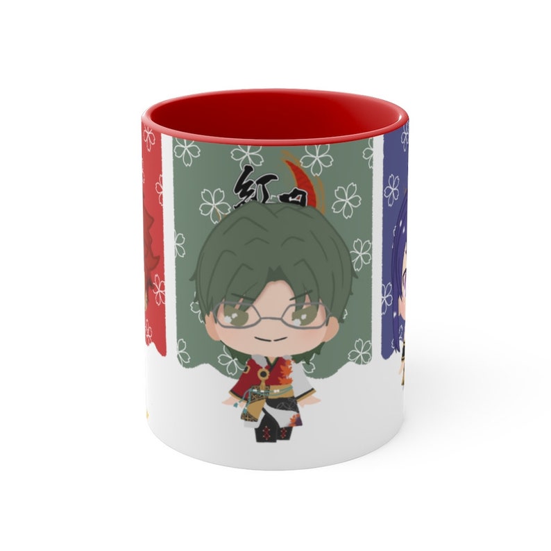 Akatsuki Ensemble Stars Enstars Merch Red Accent Coffee Mug, 11oz Keito ...