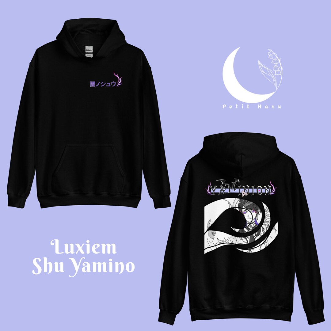 Shu Yamino Merch Nijisanji Luxiem Yaminion Unisex Hoodie - Etsy