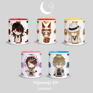 Nijisanji EN Mysta Rias Luxiem Fan Made Merch Mug With Orange Color ...
