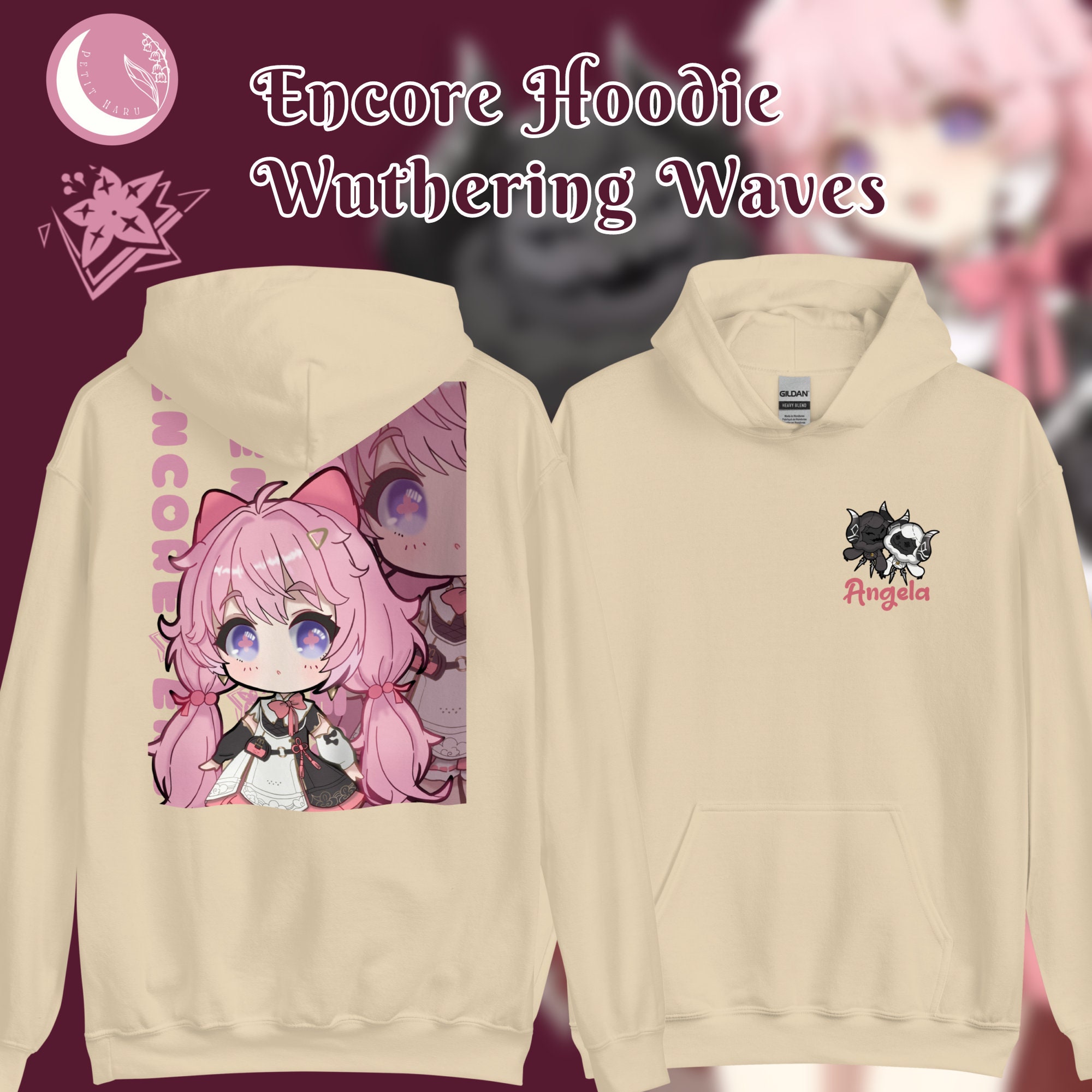 Encore Wuthering Waves Fanart Unisex Hoodie - Etsy