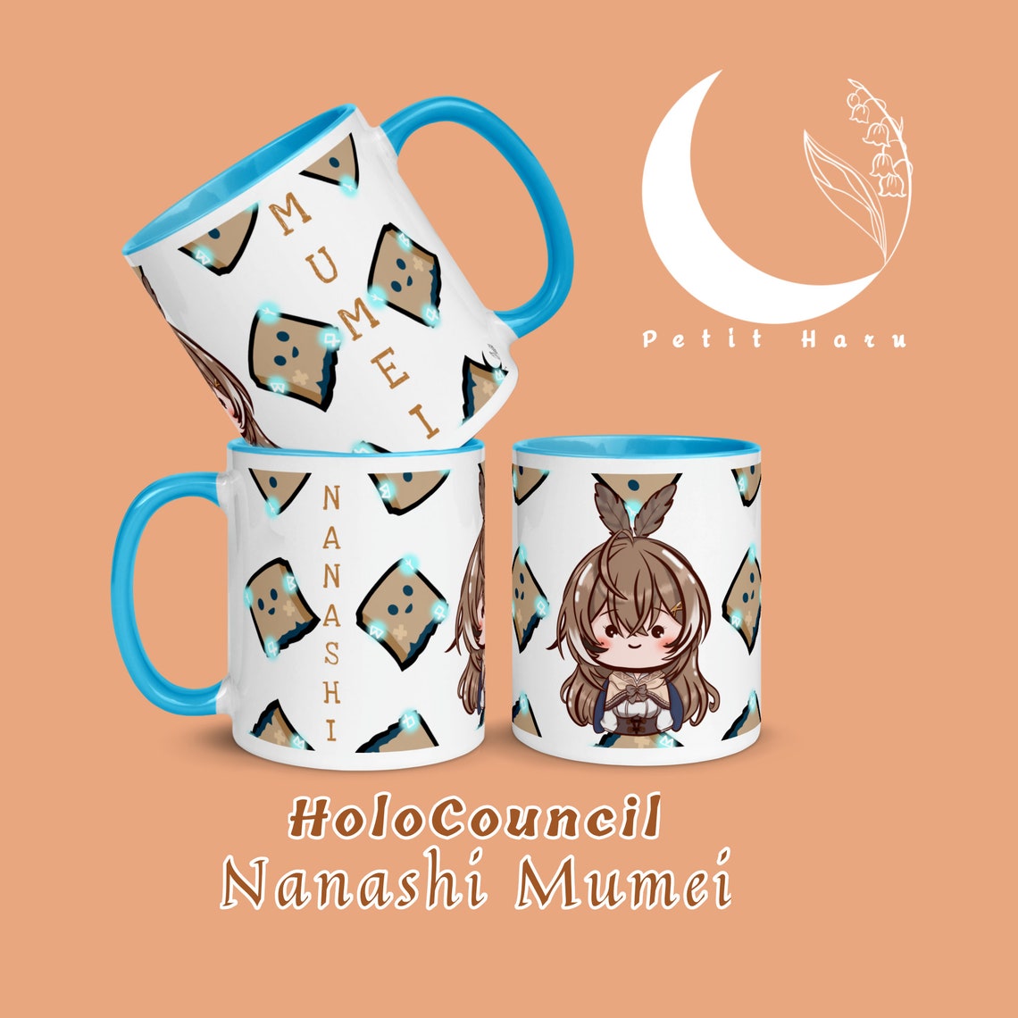 Hololive Nanashi Mumei Mug With Color Inside - Etsy