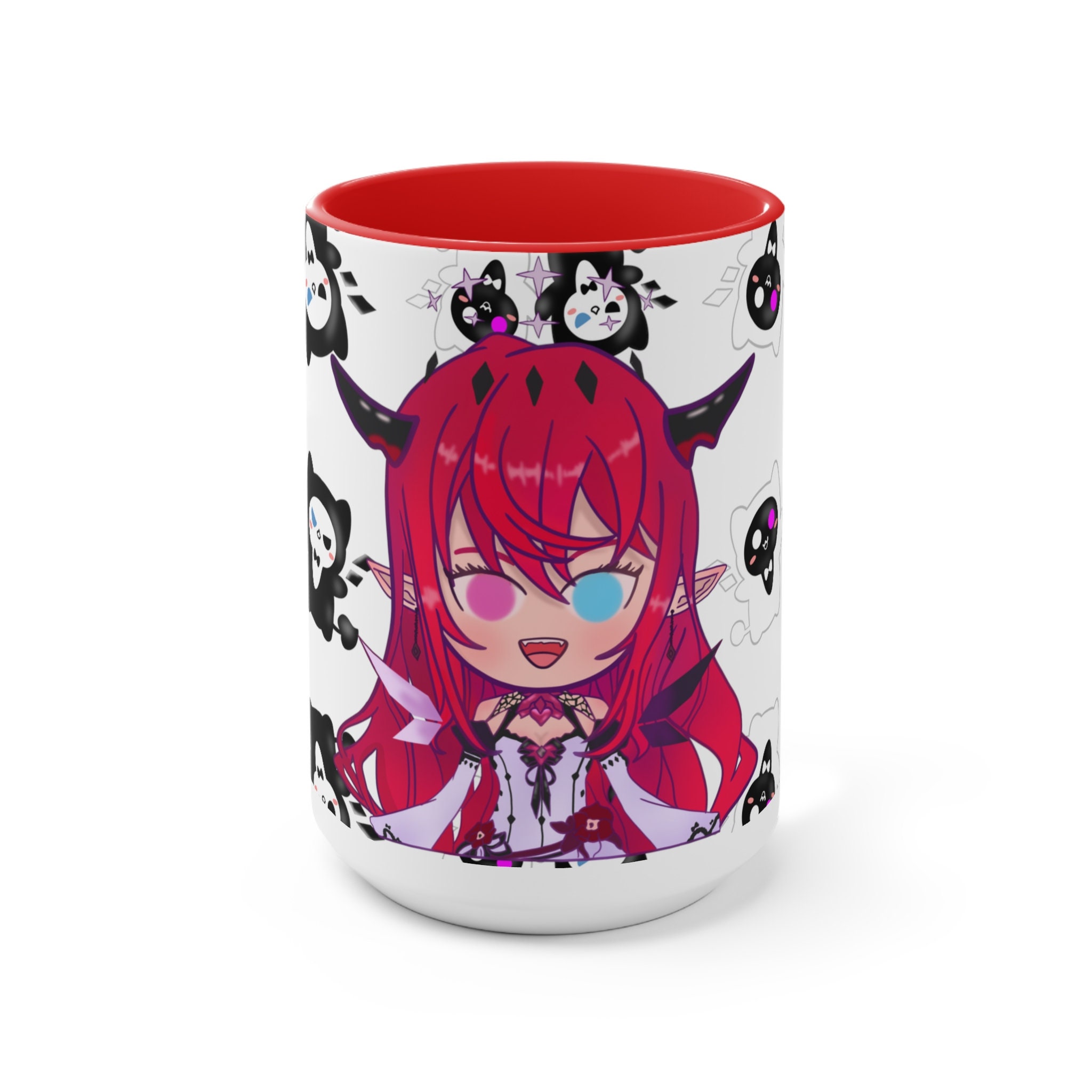 Irys Hope Hololive EN Two-tone Coffee Mugs, 11oz & 15oz | Vtuber Merch ...