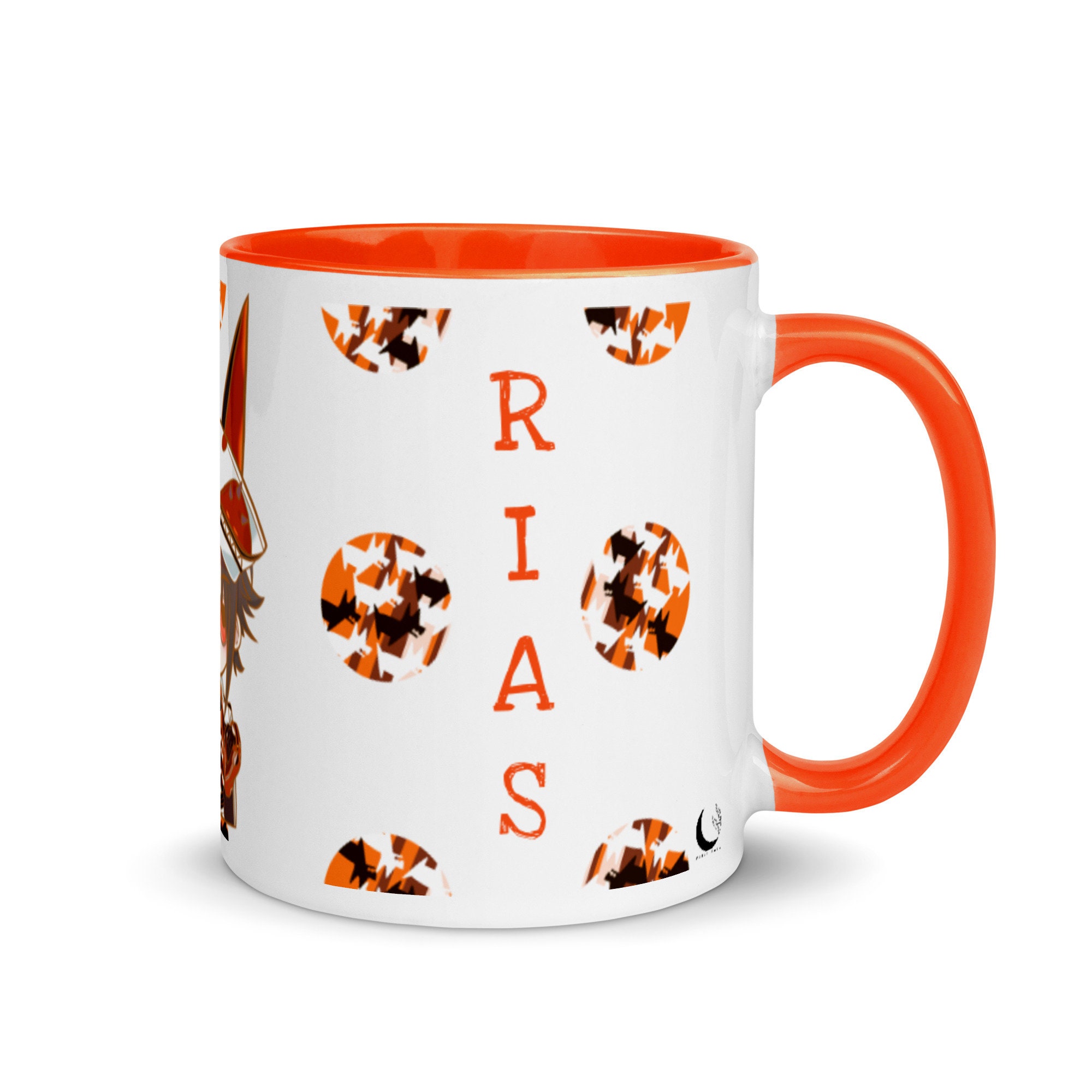Nijisanji EN Mysta Rias Luxiem Fan Made Merch Mug With Orange - Etsy