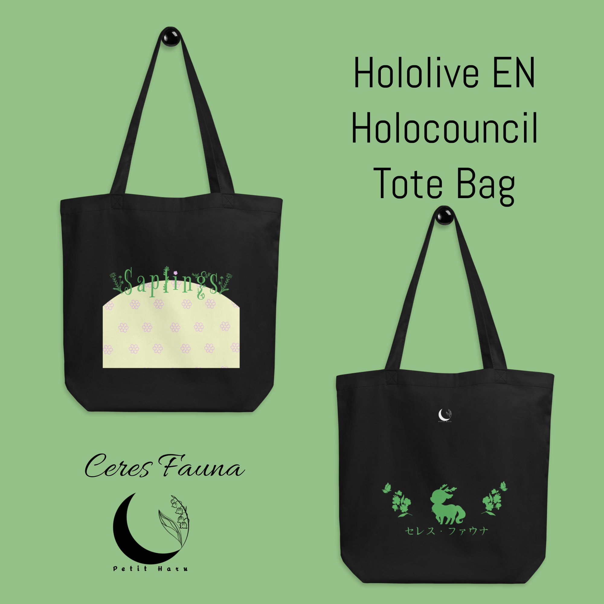 Ceres Fauna Merch Hololive Holocouncil Eco Tote Bag - Etsy
