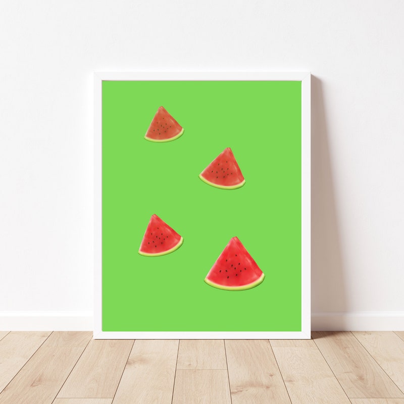 Watermelon Poster - Etsy