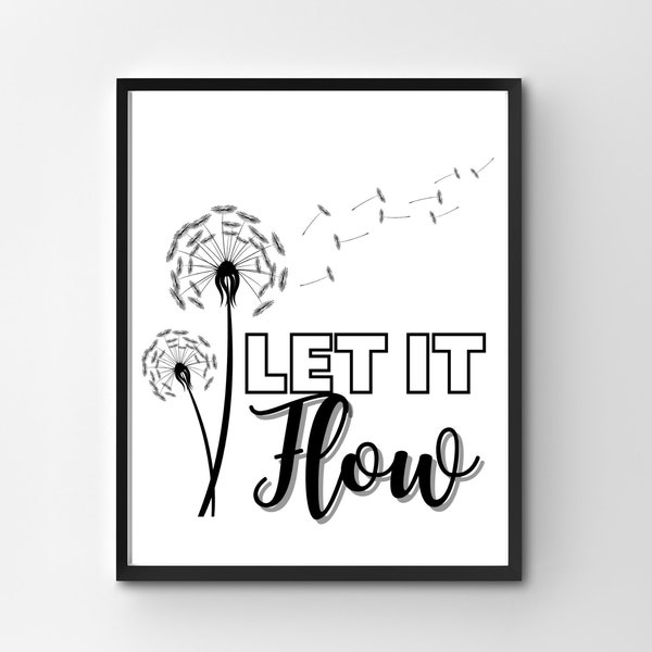 Surrender to the Flow - Etsy